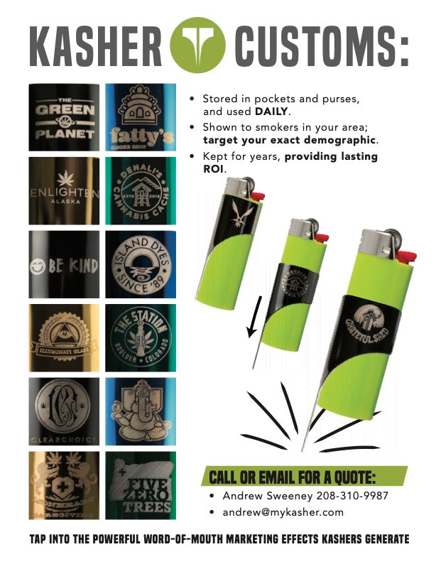 CUSTOM Kasher® Lighter Tools – MyKasher